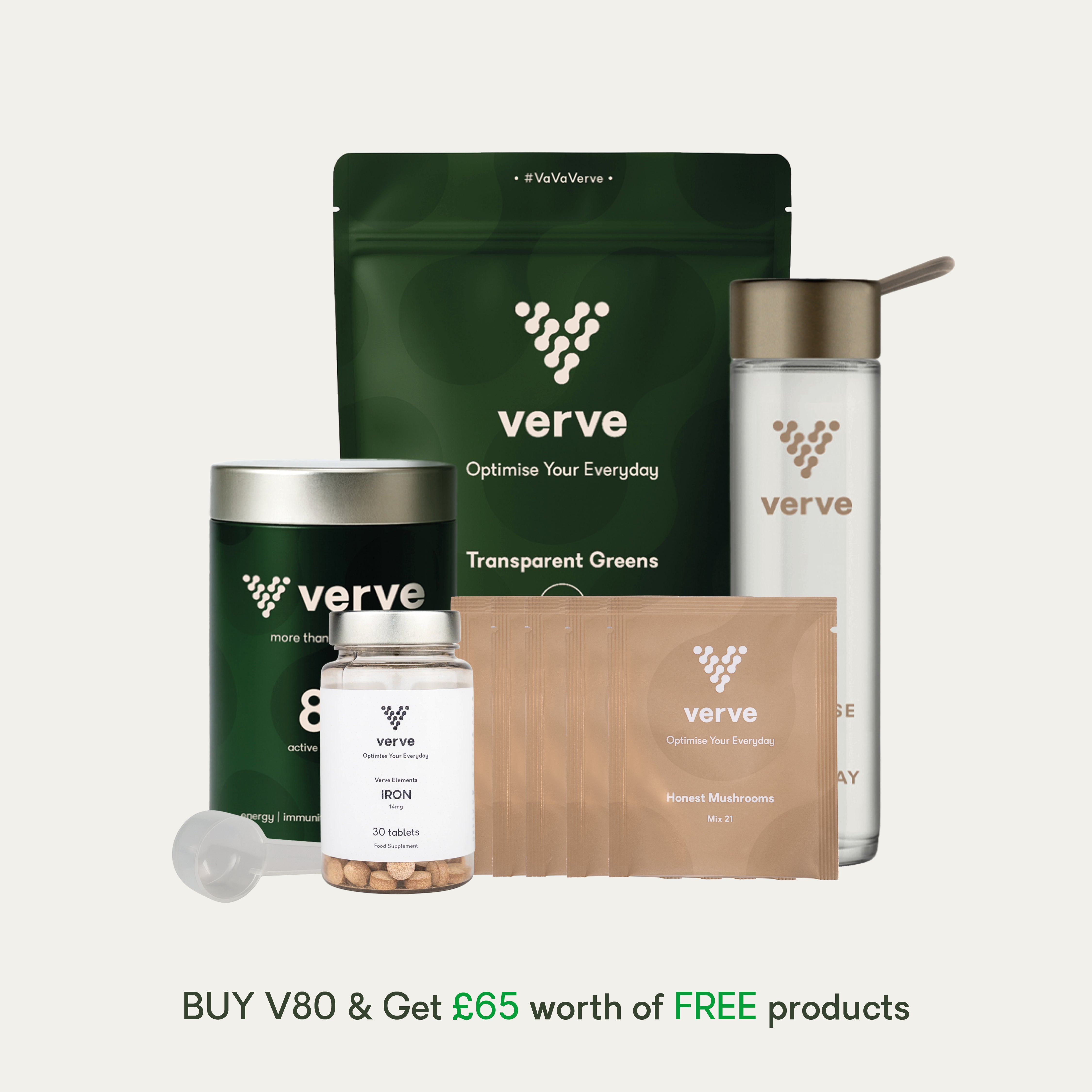 V80 Greens Powder from Verve - Boost Your Nutrition