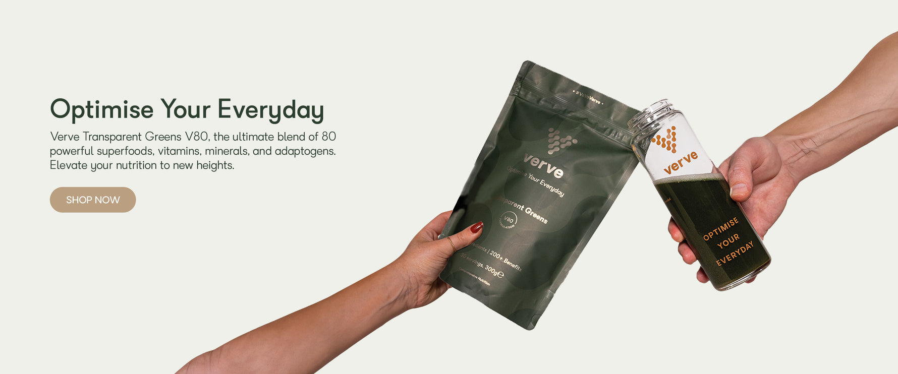 Verve - More Than Just Greens: Your New Daily Habit!